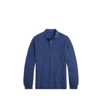 Polo Ralph Lauren Polo manches longues droit en piqu&eacute; de coton
