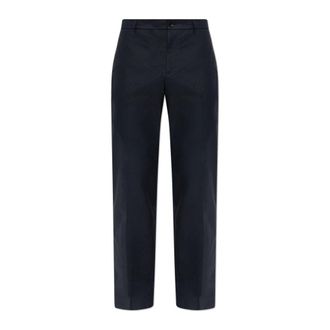 Moncler Homme, Pantalons, Bleu, Taille: M Pantalon en m&eacute;lange de coton technique