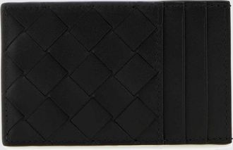 Bottega Veneta Flaches Intrecciato Kalbsleder-Kartenetui
