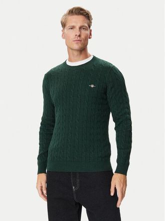 GANT Pullover 8050601 Dunkelgr&uuml;n Regular Fit