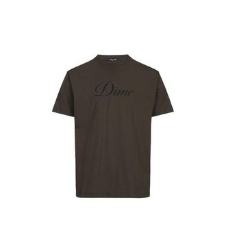 Dime Tee-shirt droit uni &agrave; broderie