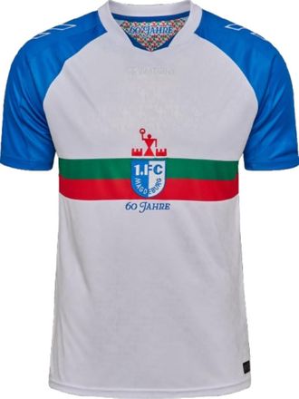 Hummel 1FCM 25/26 60 Years Jersey S/S (DE/NL/SE/PL, Alphanumerisch, XXL, Regular, Regular, White/Princess Blue)