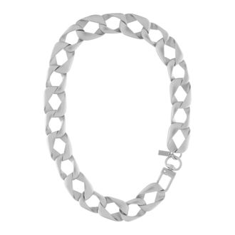 Dansk Copenhagen Kurze Lock Link Halskette - - Accessories - Damen - Grau - ONE SIZE