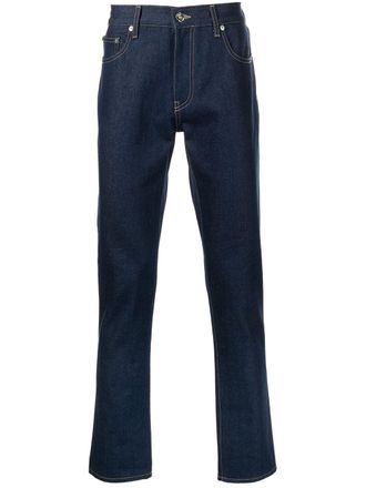 Off-white Schmale Jeans - Blau