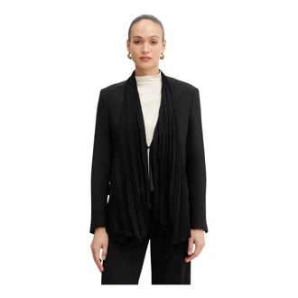 Twinset Damen, Jacken, Schwarzk, XLGr&ouml;&szlig;e
