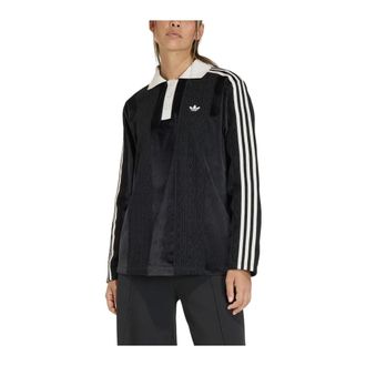 adidas Femme, Sport, Noir, Taille: 40 FR Maillot de football &agrave; manches longues hivernal