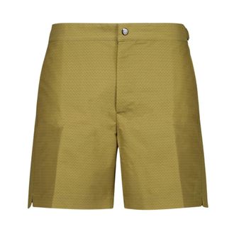 Frescobol Carioca Copacabana Ma&szlig;geschneiderte Badeshorts - - Shorts - Herren - Gr&uuml;n - W32