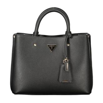 Guess Femme, Sacs, Noir, Taille: ONE Size Meridian II Satchel