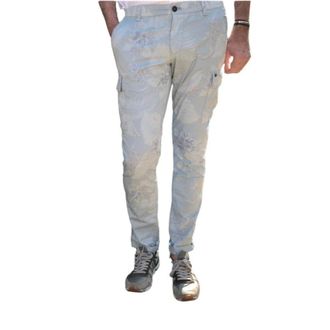 Mason's Cargo-Hose mit Blumenmuster - - Trousers - Herren - Grau - S