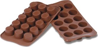 Silikomart | SCG07 Silikonform für PRALINE Pralinen, Antihaft, 1er Pack Kuchenform, Easy Choc, Ø 30 h 18 mm, Made in Italy