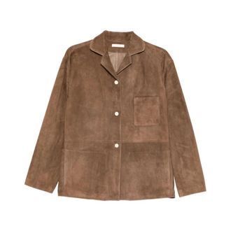 The Row Janine Wildlederhemd - - Jackets - Damen - Braun - XS