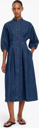 Arket Jeanskleid Aus Baumwolle -Blau