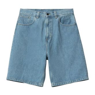 Carhartt Work in Progress Denim Loose Fit Shorts - - Shorts - Herren - Blau - L