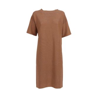 Fabiana Filippi Damen, Kleider, Beige, SGr&ouml;&szlig;e