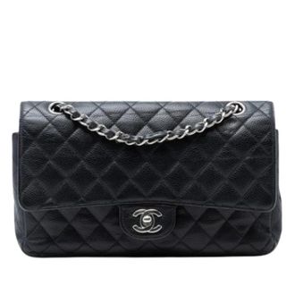 Chanel Pre-owned Classic Double Flap Shoulder Bag - - Pre-owned - Damen - Schwarzk - ONE SIZE