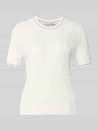 Lacoste Regular Fit Pullover aus Baumwoll-Mix