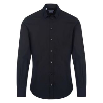 Dolce & Gabbana Klassisches Langarmhemd - - Shirts - Herren - Schwarzk - XL
