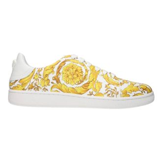 Versace Baskets en cuir - Homme - Chaussures - Multicolore - Taille: 39 EU