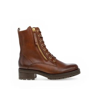 Gabor Schn&uuml;rstiefeletten aus Leder - - Shoes - Damen - Braun - 41 EU