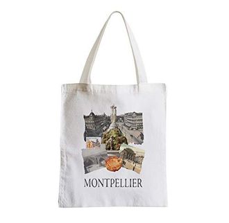 Fabulous Grand Sac Shopping Plage Etudiant Montpellier Collage Ville France Sud Patrimoine