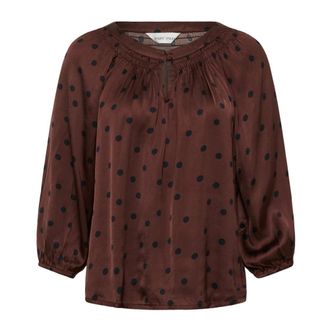 Part Two Bluse - - Blouses & Shirts - Damen - Braun - XL