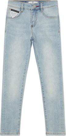 Philipp Plein Jeggings Heart