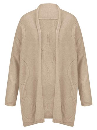 Peter Hahn Long-Strickjacke Peter Hahn beige