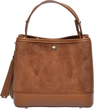 Luisa Vannini COGNAC Rindsledertasche