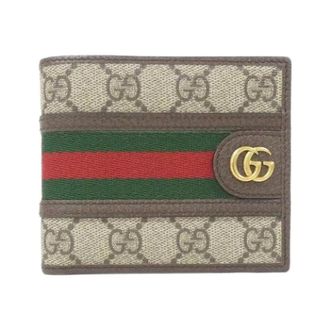 Gucci Portefeuille Pre-owned Ophidia (bi-pli) - Femme - Pre-owned - Brun - Taille: ONE Size