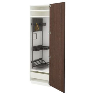 IKEA METOD / MAXIMERA Hochschrank mit Putzschrankeinr