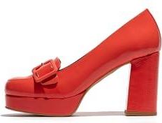 FLY London Femme ELLO242FLY Pumps, Scarlet, 38 EU