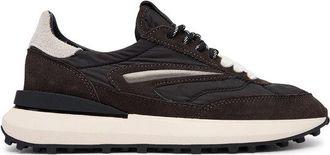 D.A.T.E. Sneakers Athleta Nylon W451-AT-NY Schwarz