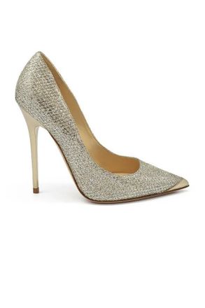 Jimmy Choo London Hohe Schuhe - Anouk Pumps - Gr. 35 (EU) - in Grau - f&uuml;r Damen