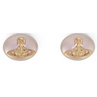 Vivienne Westwood Femme, Accessoires, Jaune, Taille: ONE Size Orb Earrings