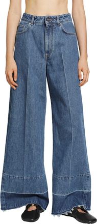 Givenchy Wide Leg Jeans