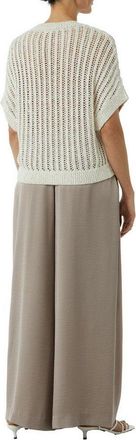 Comma Kurzarmpullover