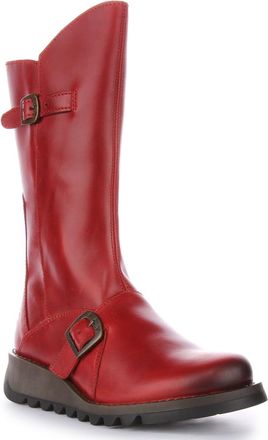 FLY London Damen Mes 2 Chukka Boots, Rot Red 001, 38 EU