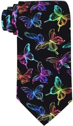 Generic Papillons Rainbow Cravatte Décontractée Cravate Polyvalente Cravates Hommes Pour Scolaires Adultes Fêtes