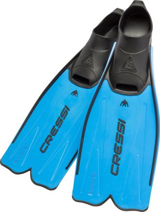 Cressi Rondinella Flossen f&uuml;r Schnorcheln und Schwimmen Italienische Qualit&auml;t seit 1946, blau
