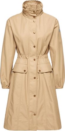 Moncler Moncler Parka Longue &Agrave; Capuche Rhododendron, Femme, Beige, Taille: 00