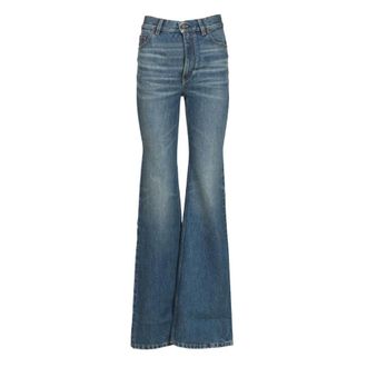Chlo&eacute; Femme, Jeans, Bleu, Taille: W25 Jeans &eacute;vas&eacute;s taille haute