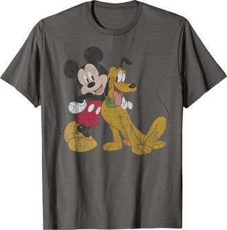 Disney Mickey And Pluto Classic Friends T-Shirt