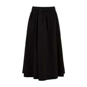 Aspesi Asymmetrischer Falten-Hosenrock - - Skirts - Damen - Schwarzk - M