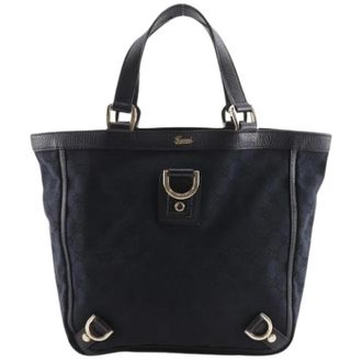 Gucci Pre-owned Abbey GG Canvas Handtasche - - Pre-owned - Damen - Schwarzk - ONE SIZE