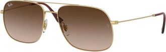 Ray-Ban unisex, Accessoires, Jaune, Taille: ONE Size Andrea Lunettes de soleil