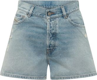 Diesel Femme, Shorts, Bleu, Taille: W27 Denim Shorts