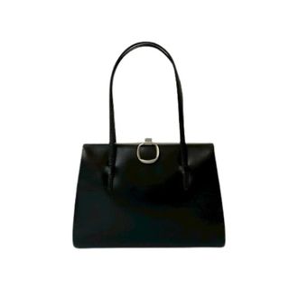Loewe Sac &agrave; main en cuir Pre-owned - Femme - Pre-owned - Noir - Taille: ONE Size