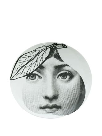 Fornasetti assiette imprimée - Blanc