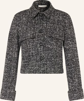 Sem per Lei Sem Per Lei Kastenjacke Aus Jersey schwarz