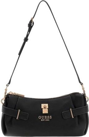 Guess sac &agrave; &eacute;paule bandouli&egrave;re Yesba Mini Top Zip Bag Black noir